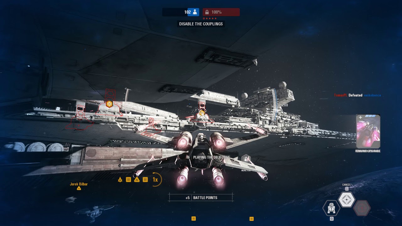 Battlefront 2 A-Wing - YouTube