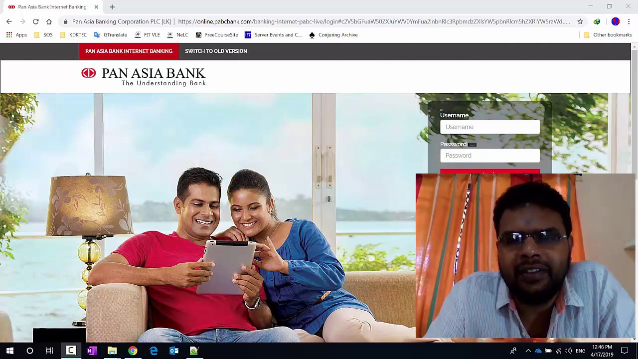 How to Use E Banking Services Pan Asia Bank E Banking Credit Card ...