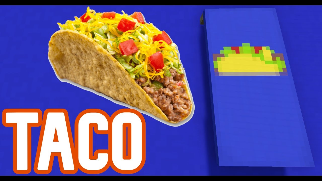 How to make a TACO in Minecraft!!! - YouTube