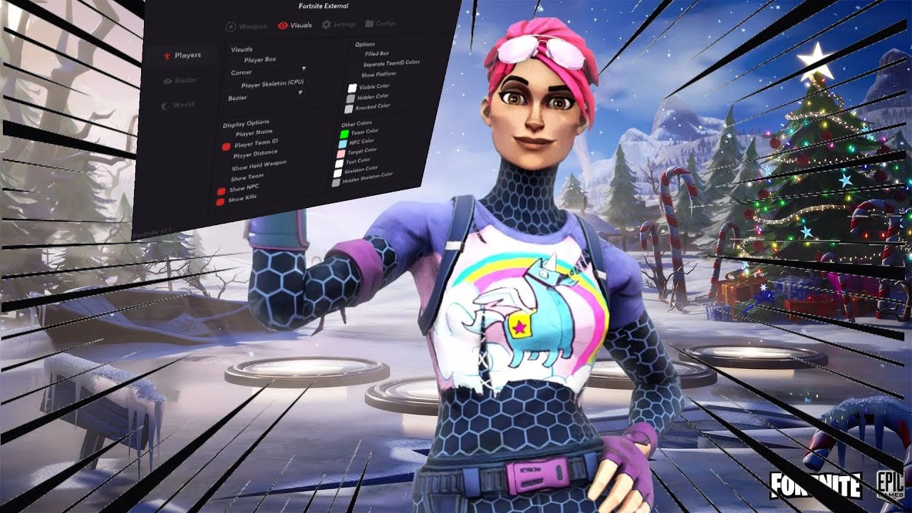 Cheating in Fortnite with the best external cheat FT. Fortnite Private ...