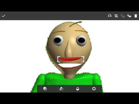 Baldi lost his mouth - YouTube