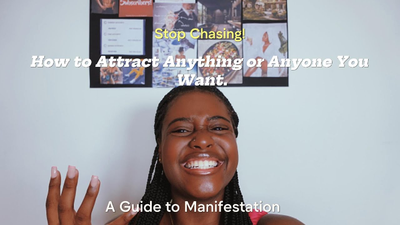 Stop Chasing! | How to Attract Anything or Anyone that You Want | A ...