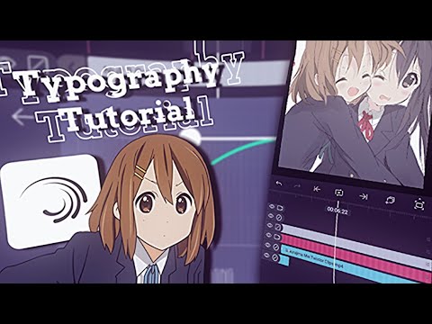 Tutorial Typography Style On Alight Motion Version 4.0.0 - Alight Motion - YouTube