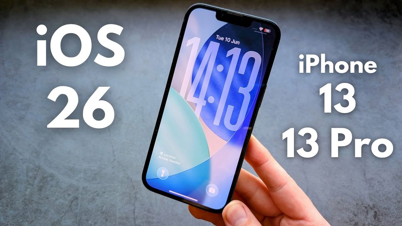 iOS 26 on iPhone 13 / iPhone 13 PRO - All NEW Features & Design Changes ...