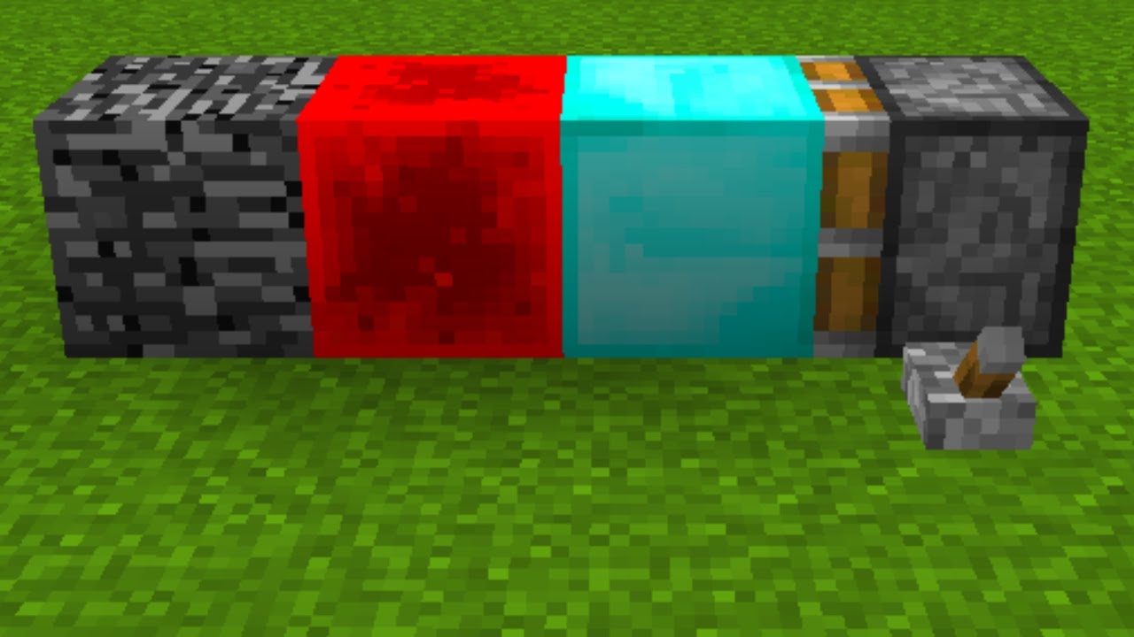 redstone + diamond = ??? - YouTube