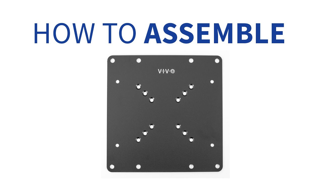 MOUNT-AD2X2 Assembly instructions - YouTube