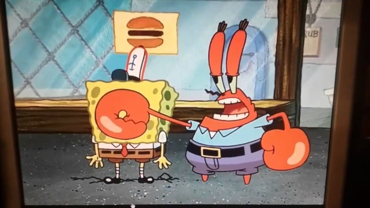 The funny thing in sponge bob as seen on tv - YouTube