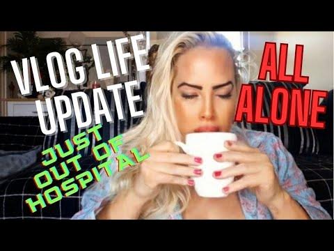VLOG LIFE UPDATE / OUT OF HOSPITAL / MY BESTY DIDN'T BOTHER TO VISIT ME / SO SAD @djpamelamc ...