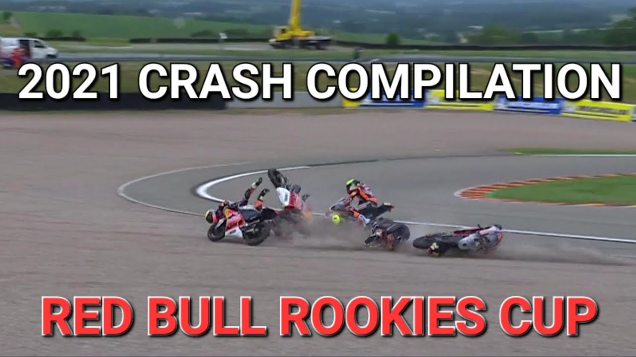 2021 Red Bull Rookies Cup Crash Compilation - YouTube