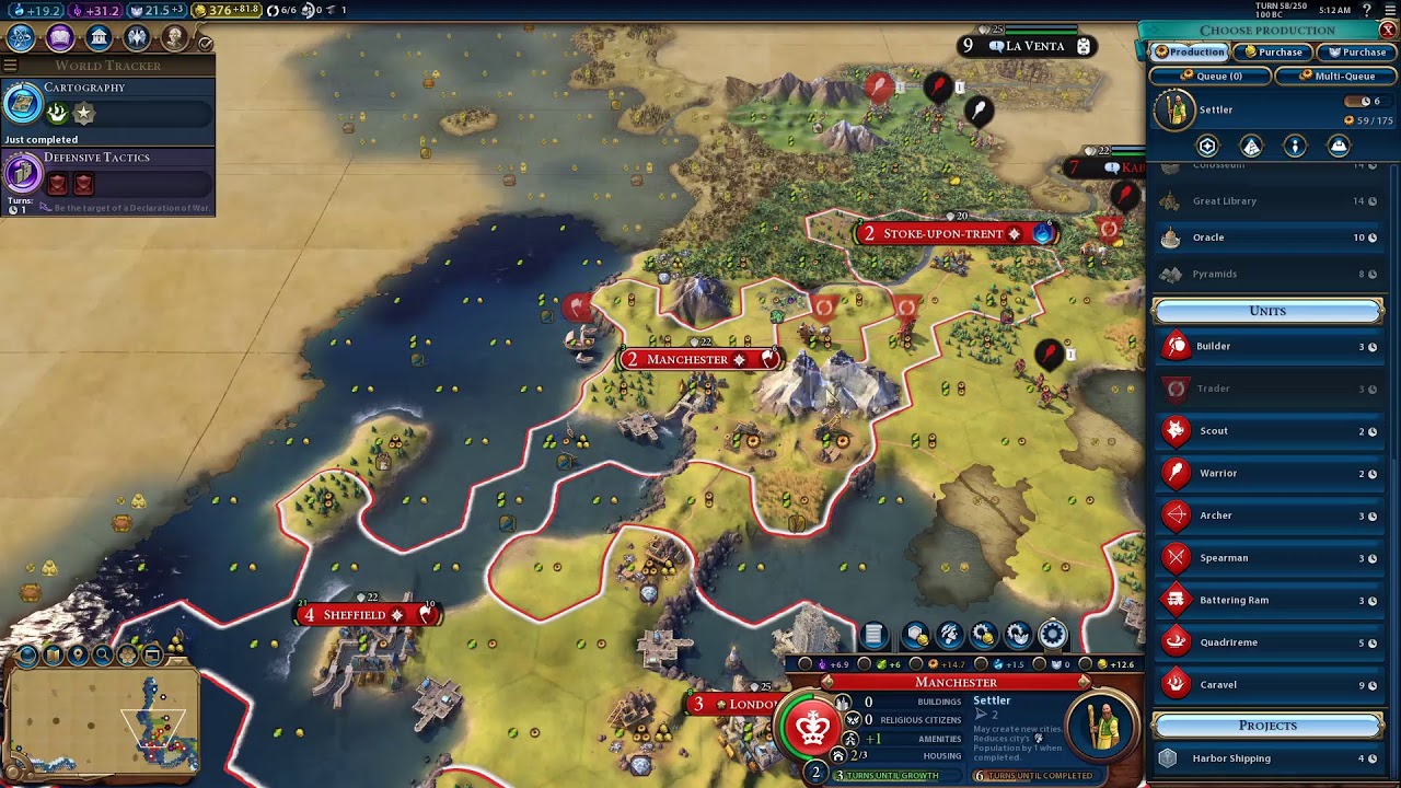Conquering The World With Sea Dogs & Redcoats ~ Civ 6 England Islands ...