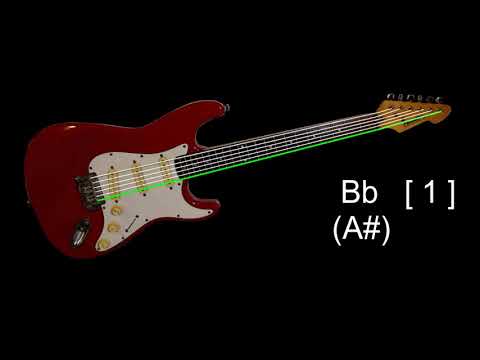 Bb / A# STANDARD - 6 STRING - GUITAR TUNING TONES - YouTube