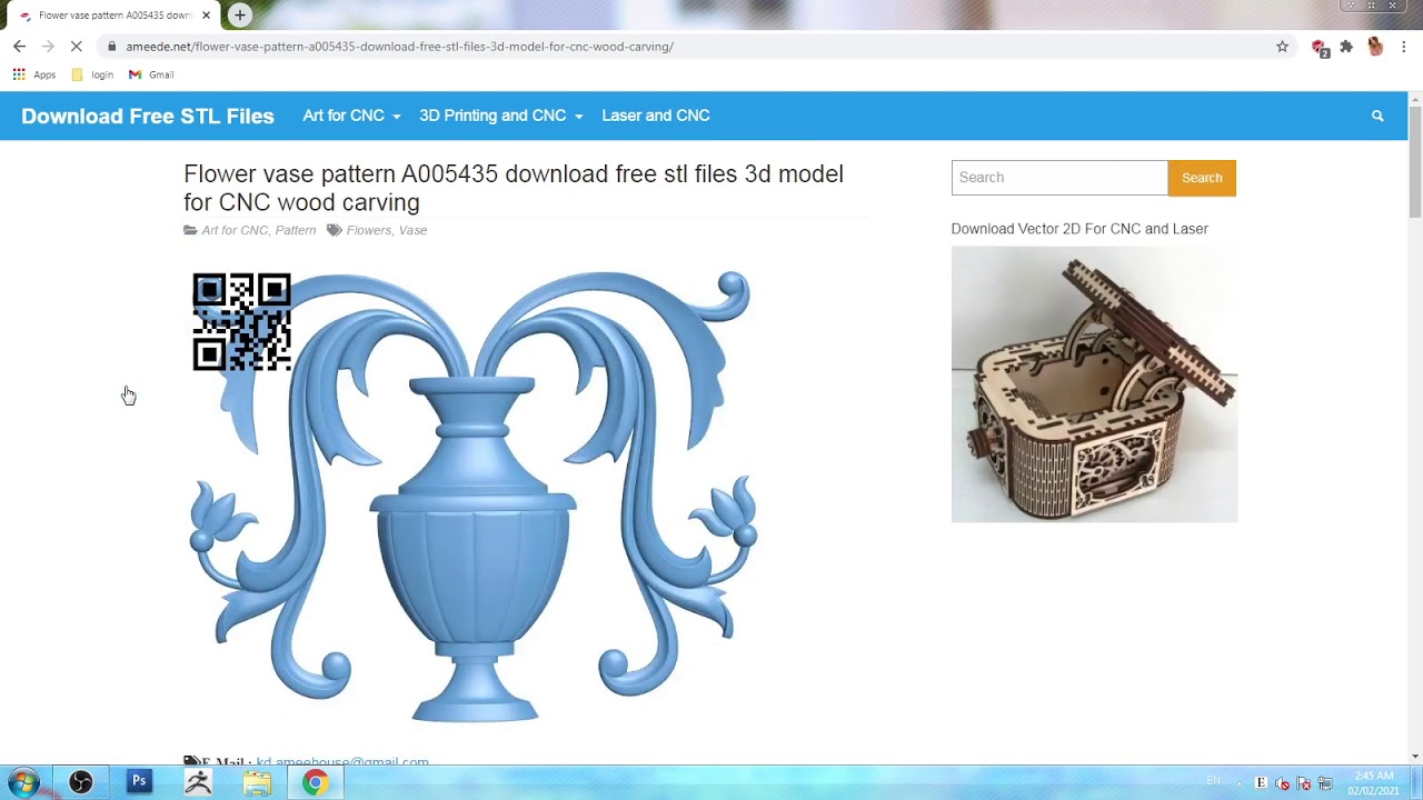 Download free stl files on website www.ameede.net - YouTube