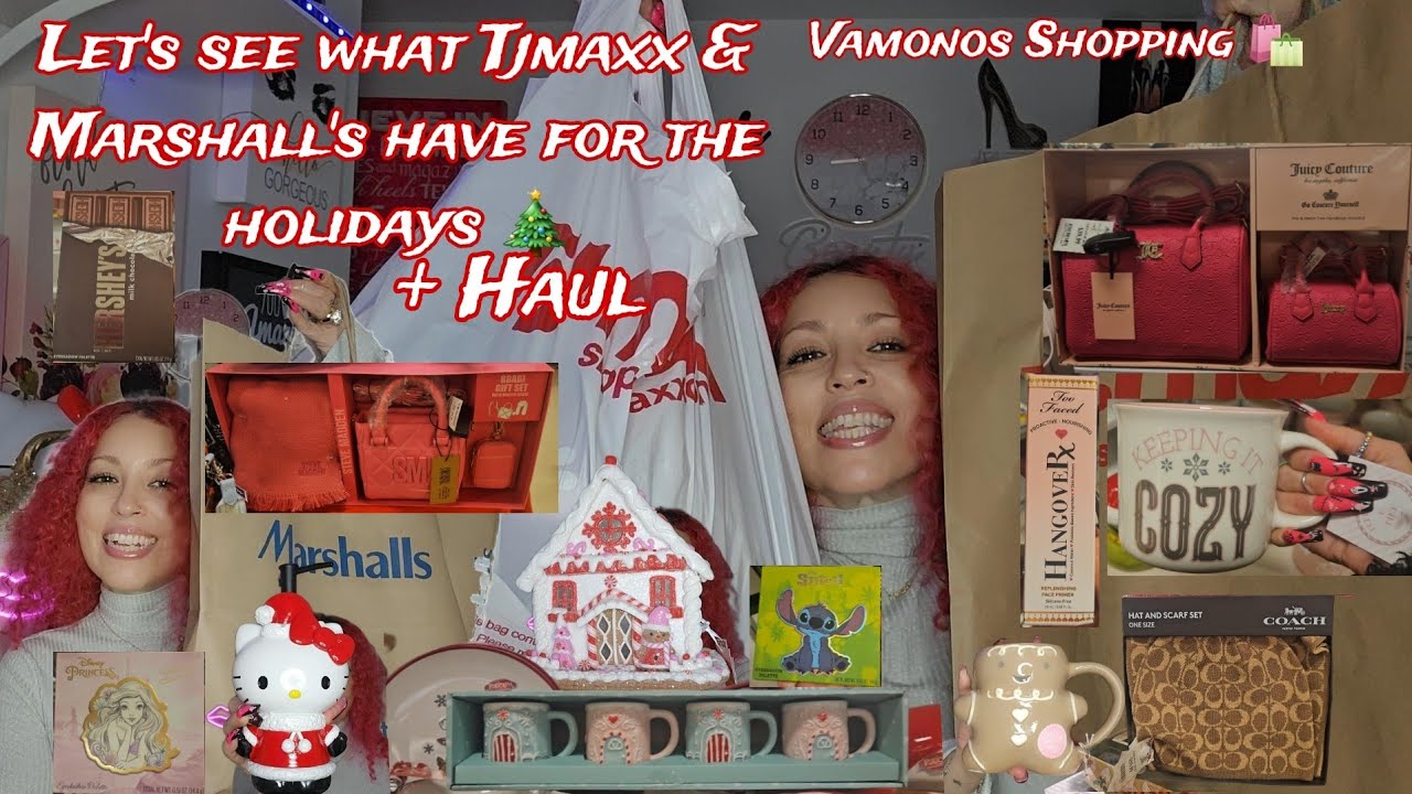 Homerun @Tjmaxx & Marshall's - Vamonos Shopping for Christmas🛒🎄, gift ...