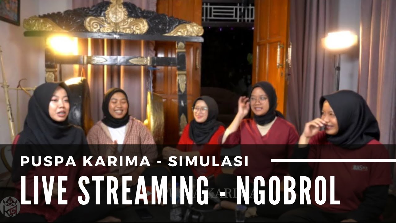 Puspa Karima - Simulasi Live Streaming - Ngobrol-ngobrol - YouTube