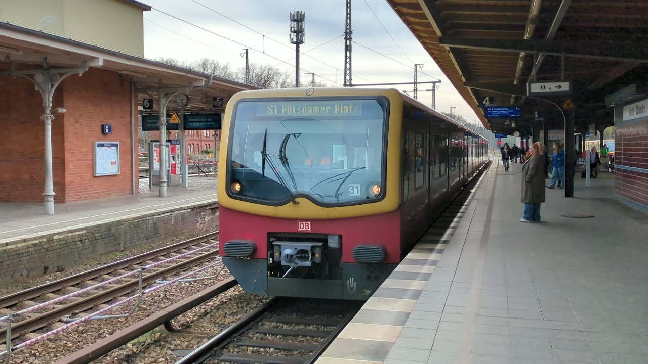 S-Bahn Berlin|Einsetzermitfahrt #2 auf der S1 von Wannsee bis Potsdamer ...