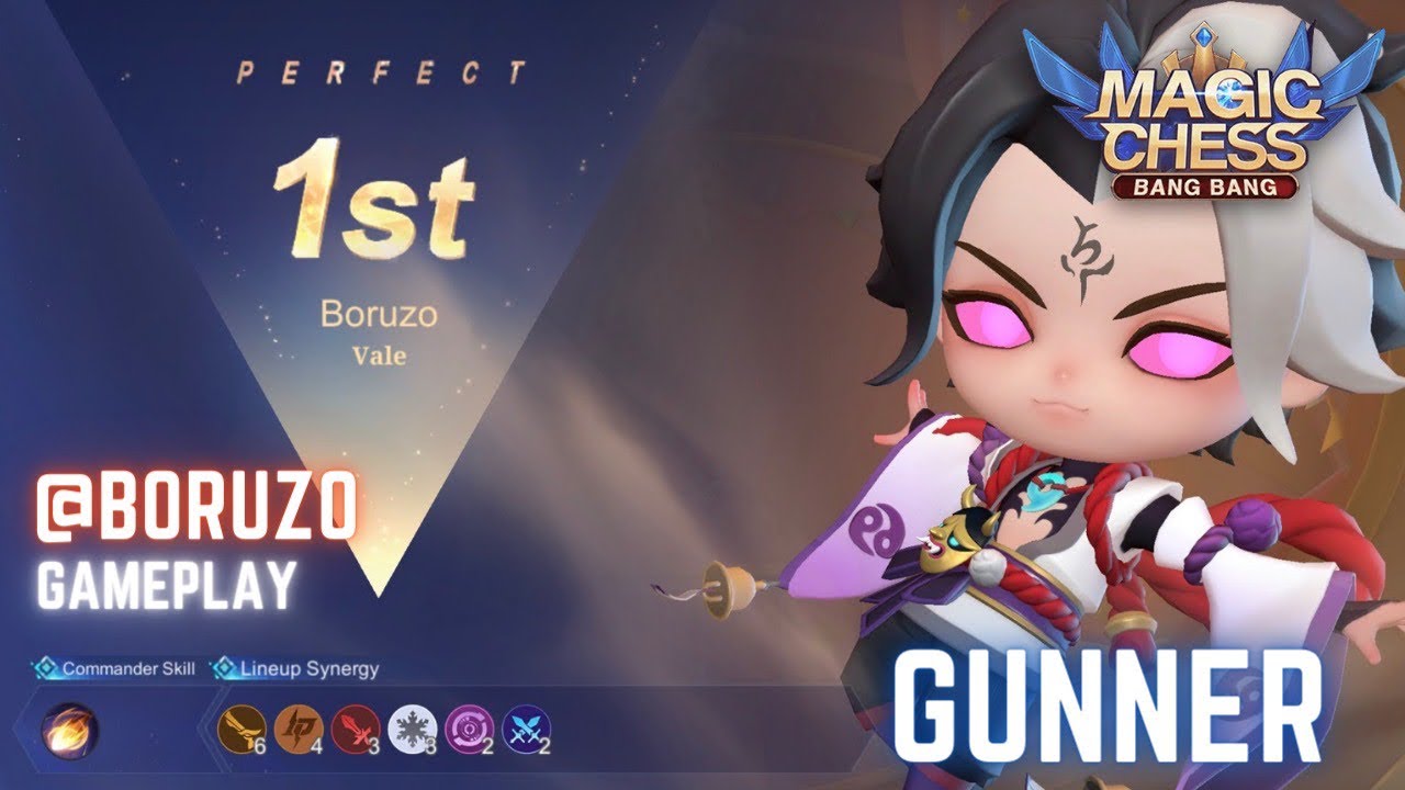 [Magic Chess] Perfect Gunner synergy gameplay - YouTube