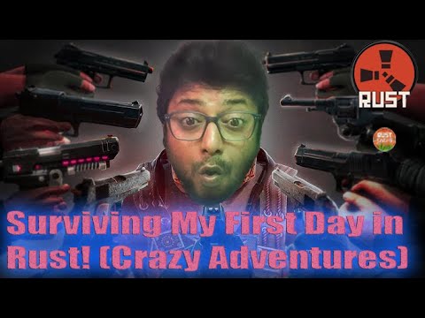 Surviving My First Day in Rust! (Crazy Adventures) LIVE 🔥 | VLNDARK # ...