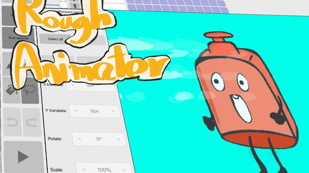 Rough Animator : Tutorial ทำอนิเมชั่นบน lpad - YouTube