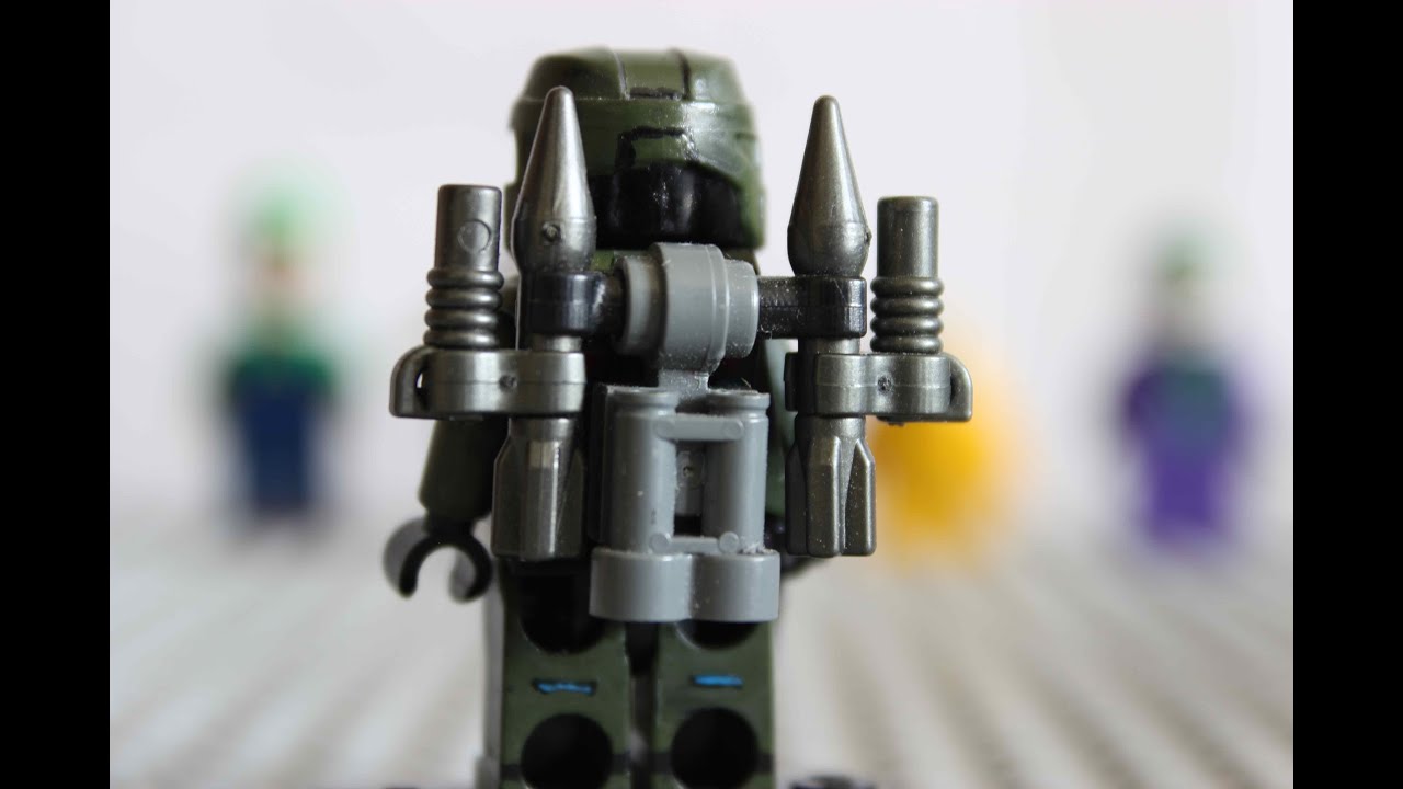 How to make a LEGO Halo jetpack - YouTube