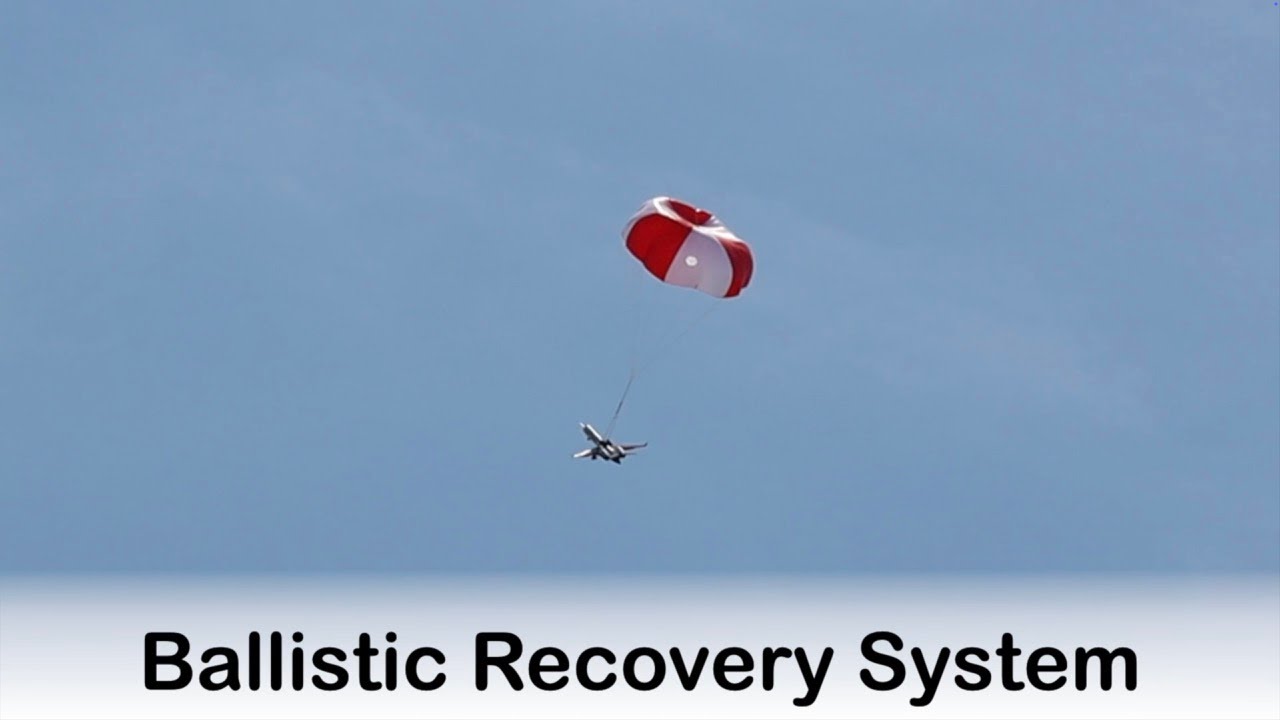 Ballistic Recovery System for Remotely Piloted Aircraft - YouTube