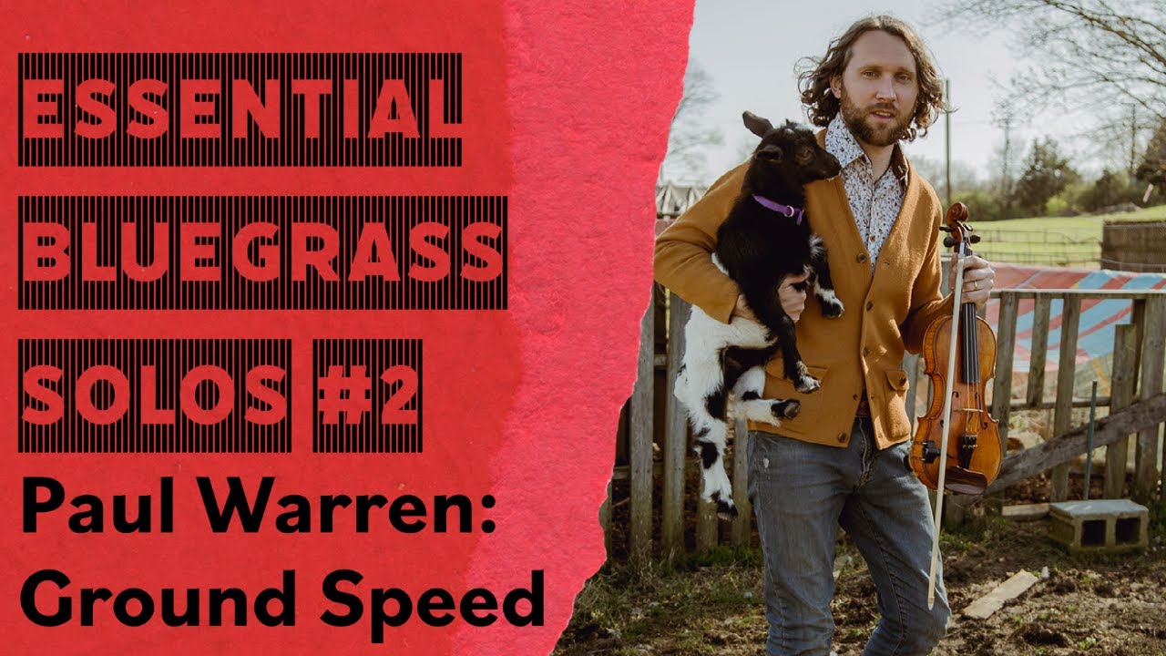 Bluegrass Fiddle Lesson: Paul Warren - Ground Speed - YouTube