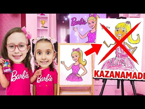 EN GÜZEL ÇİZEN KAZANIR !! SİLMEK YASAK !! BAHAR BANU ALYA !! 