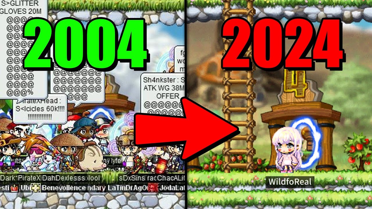 After 20 Years Nexon Finally released A Oldschool Maplestory Server ...