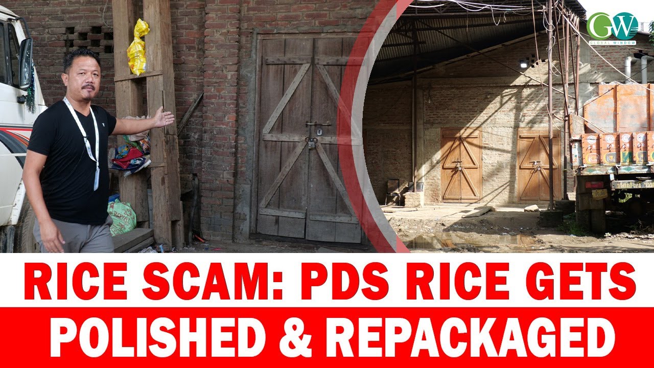 RICE SCAM: PDS RICE GETS POLISHED & REPACKAGED - YouTube