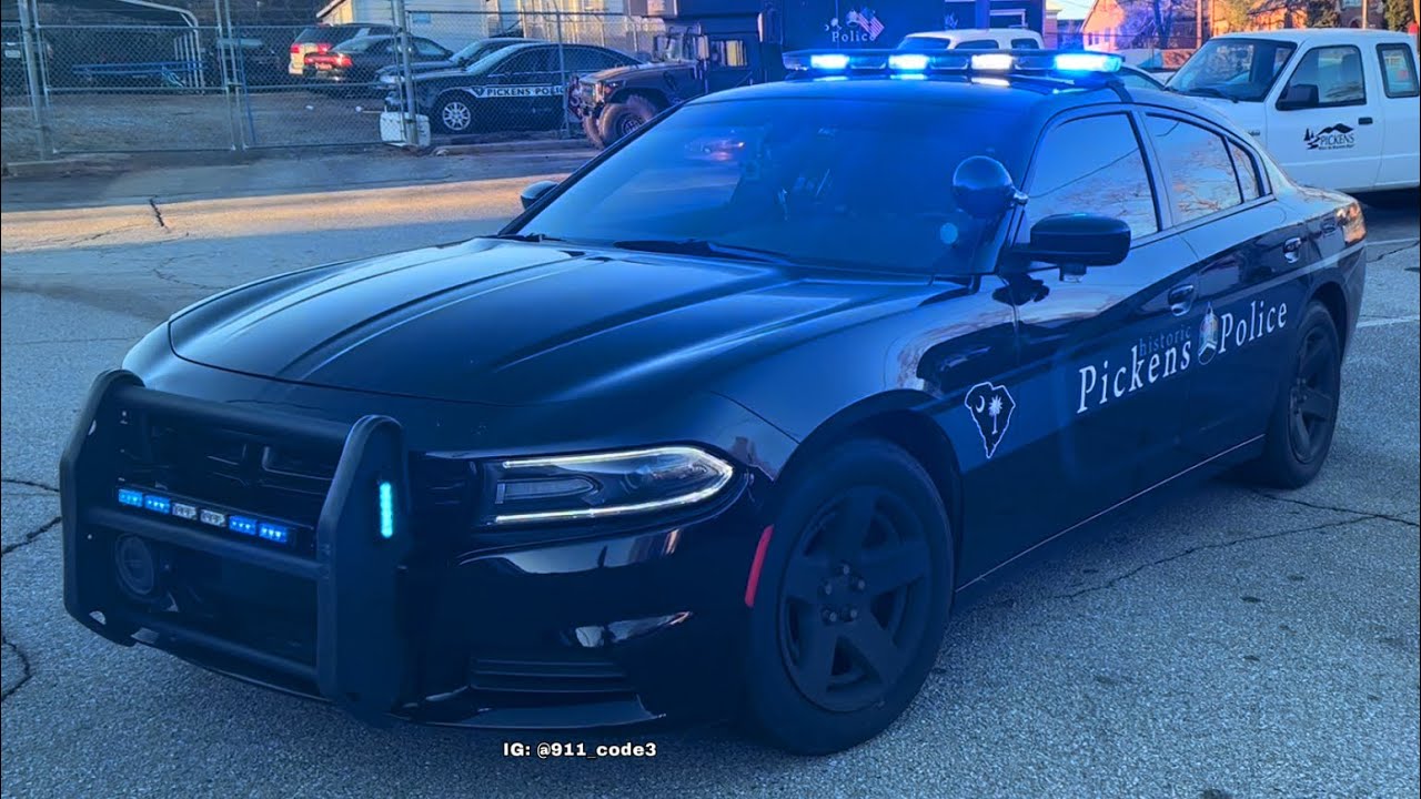 Pickens City (SC) Police Department 2019 Dodge Charger - YouTube