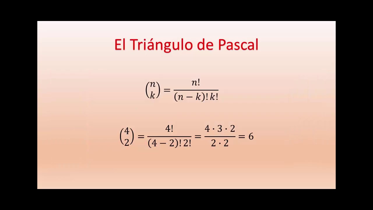 Triángulo de Pascal - YouTube
