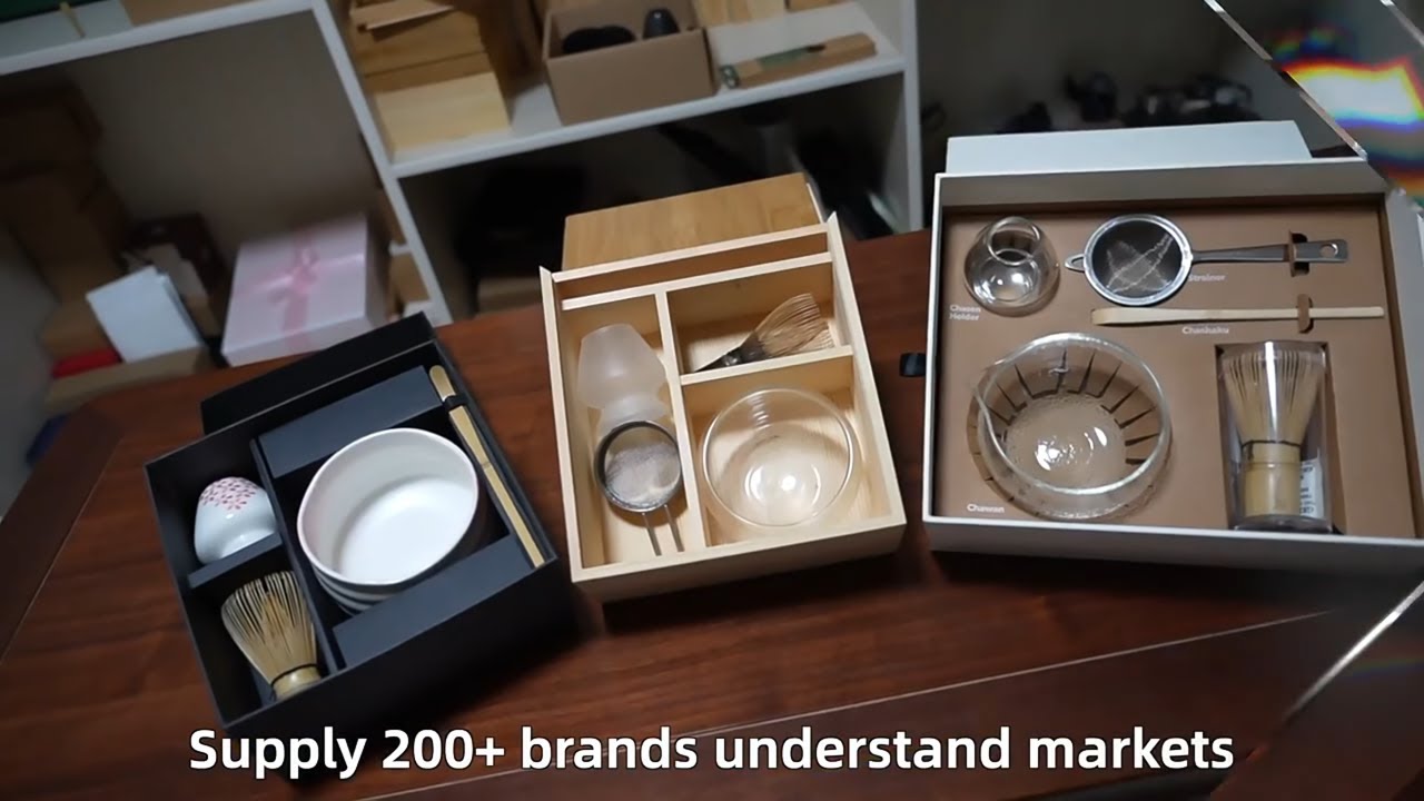 Matcha Gift Set for Tea Ceremony - YouTube