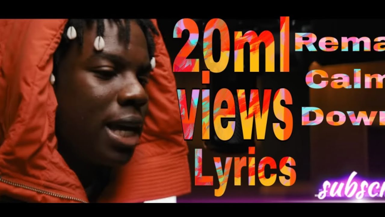 Rena, Calm down (lyrics) - YouTube