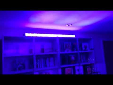 American DJ Mega Bar LED RC (unboxing & demo)