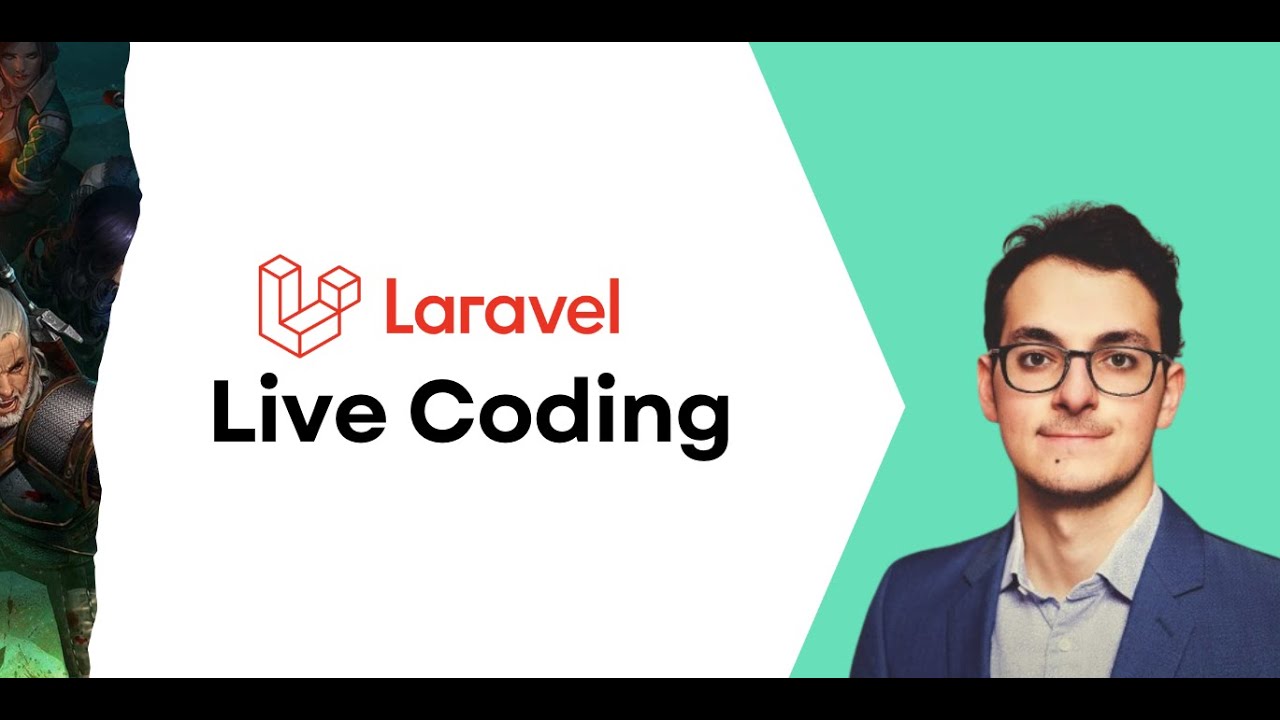 🟢 Live Coding - "RPG Manager" 1/3 - PHP/Laravel/MySQL - YouTube