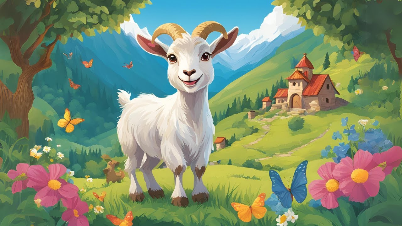 Billy the Goat | Short fairy tales | Animal short story with moral ...