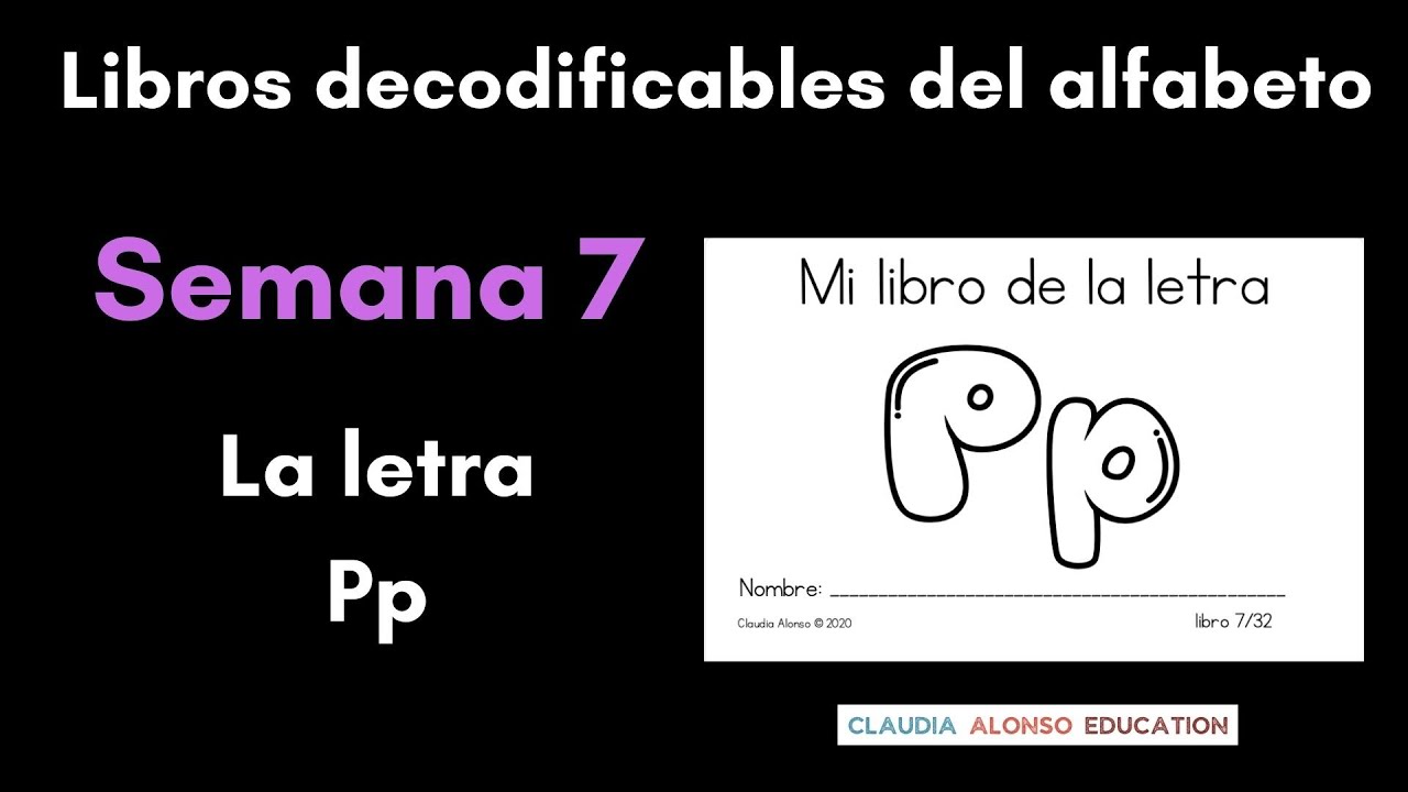 Letra Pp - Aprende a leer con los libros decodificables del alfabeto ...