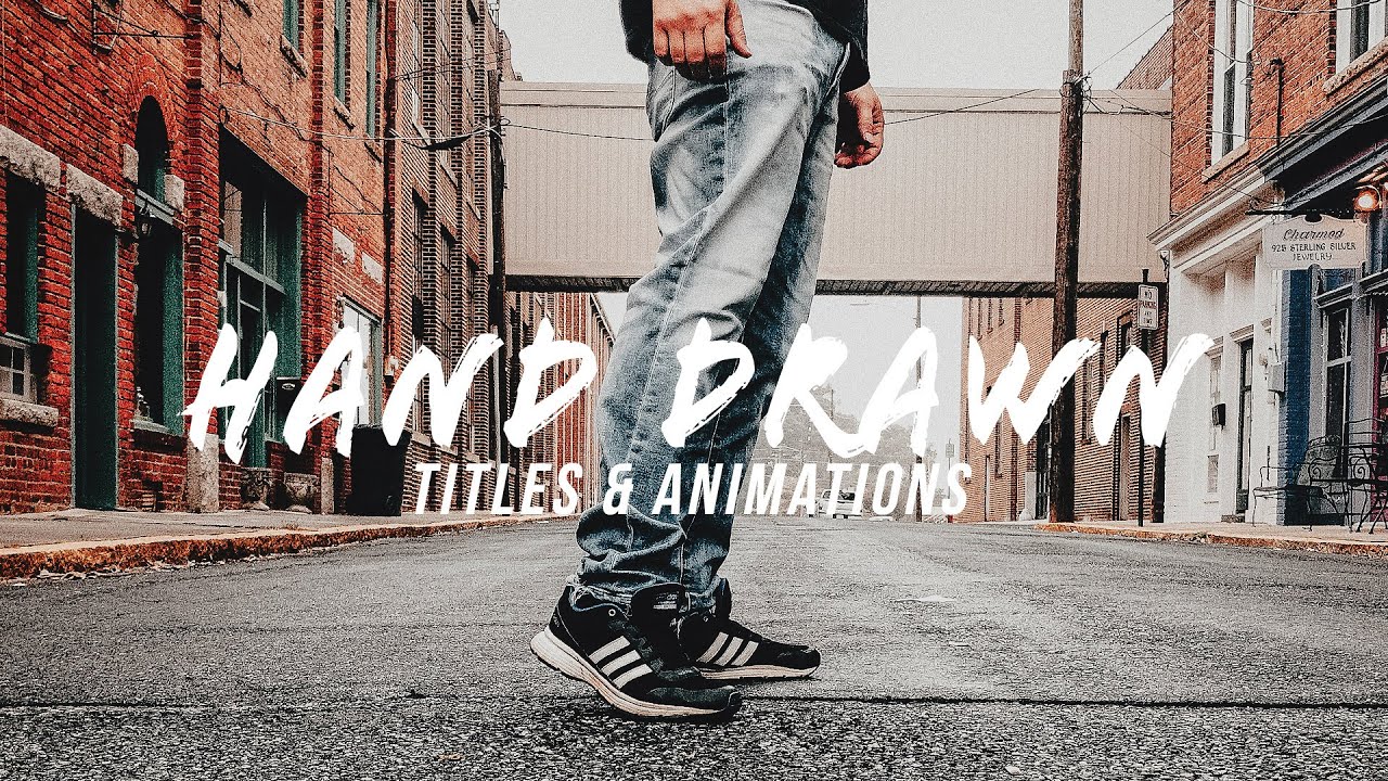 How To Make Hand Drawn Title Animations For Your Videos - YouTube