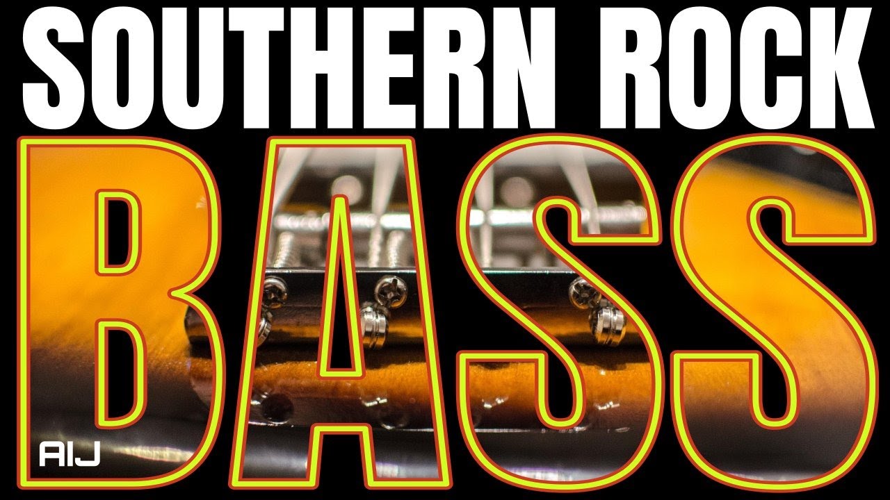 BASS backing track - Soulful Southern Rock in G / D Major - YouTube
