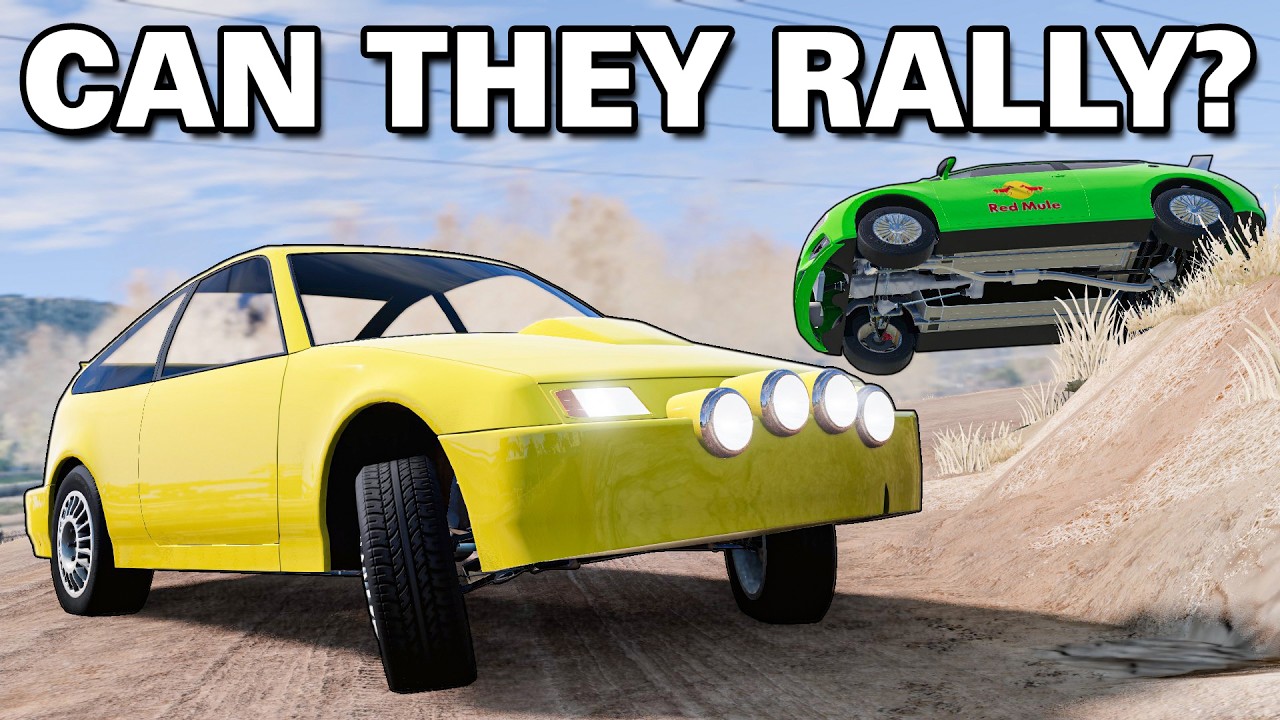 We Built 15 MINUTE Rally Cars... (Automation | BeamNG Multiplayer ...