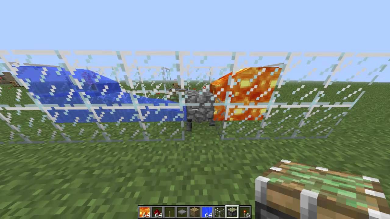 tutorial de redstone -generador de roca- minecraft! - YouTube