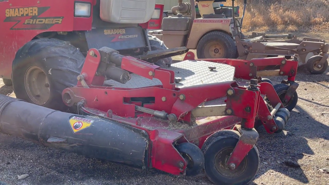 SNAPPER ZF2200K For Sale - YouTube