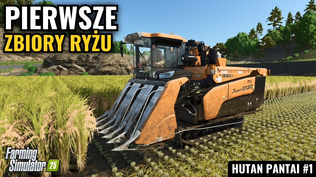 NOWA SERIA 🔥 Pierwsze zbiory ryżu i żniwa pszenicy 🔥 Testuję pracownika ...