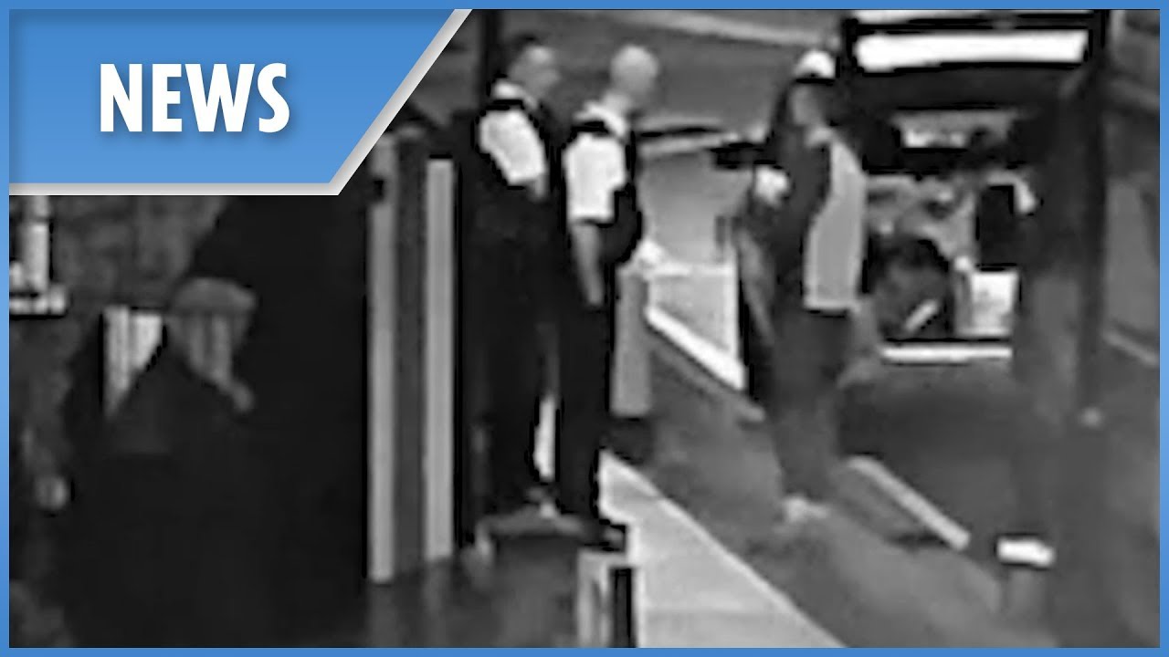 Cops catch thief before letting him escape - YouTube