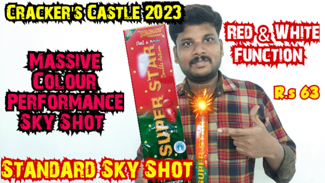 Standard Sky Shot in Crackers Castle 2023 | standard crackers 2023 ...