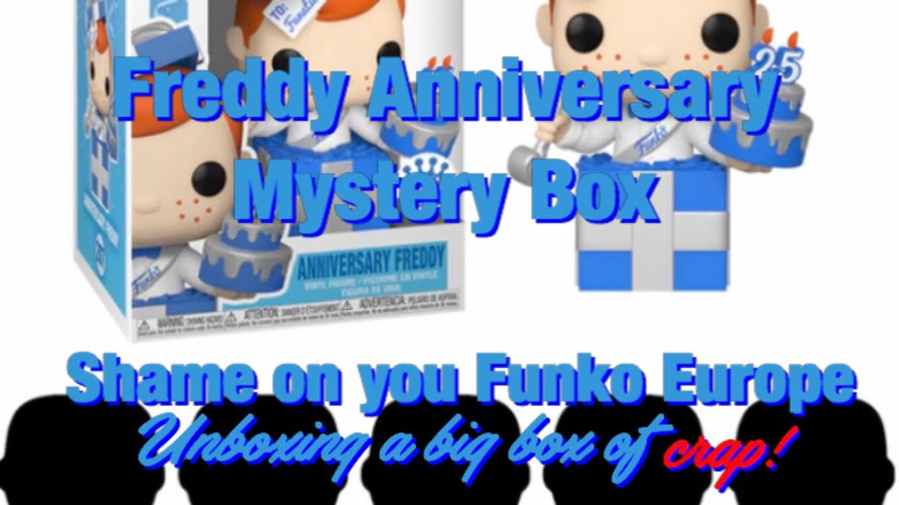 Unboxing the Anniversary Freddy Funko Europe Mystery Box - I’m not a ...