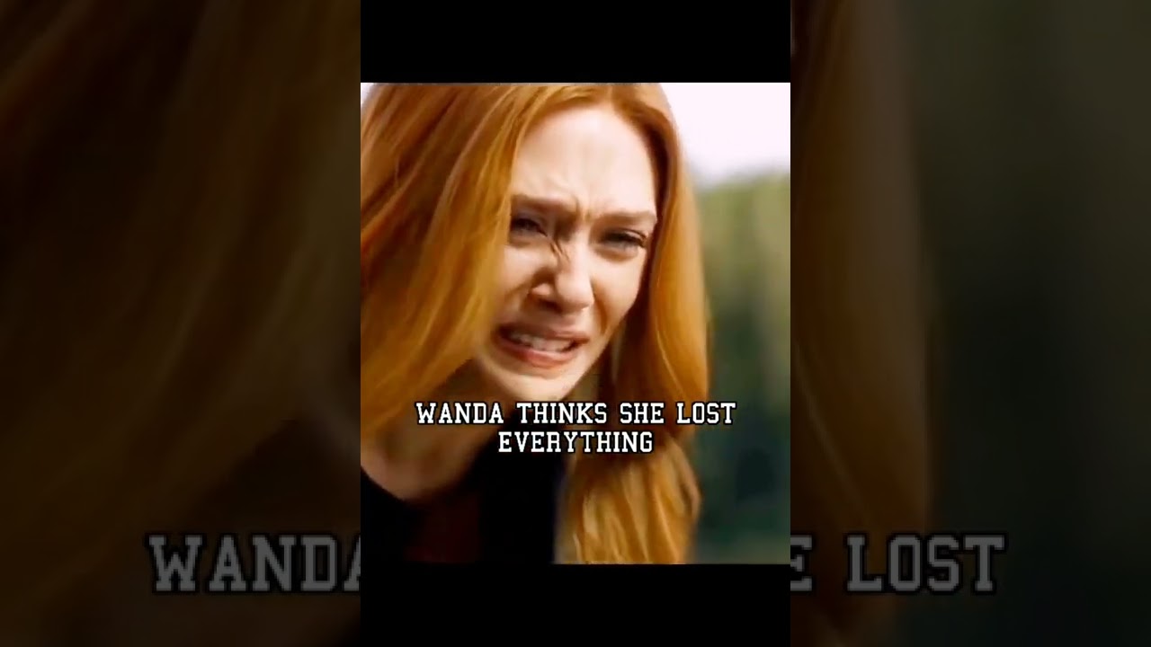 Wanda Thinks She Lost Everything But...💔 || Thor Sad || #shorts #marvel ...