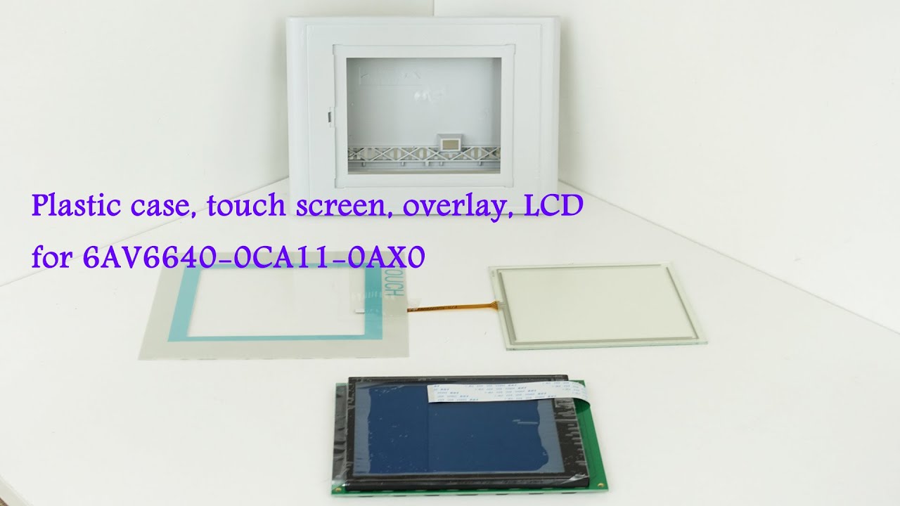 Plastic case, Touch screen, Overlay, LCD display for TP177 6" 6AV6640 ...