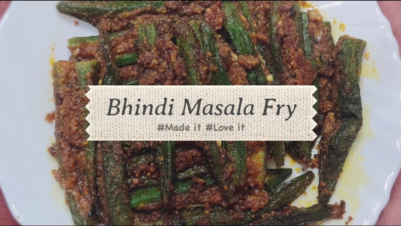 Bhindi Masala Fry | Lady's Finger Masala Fry #cooking # ...