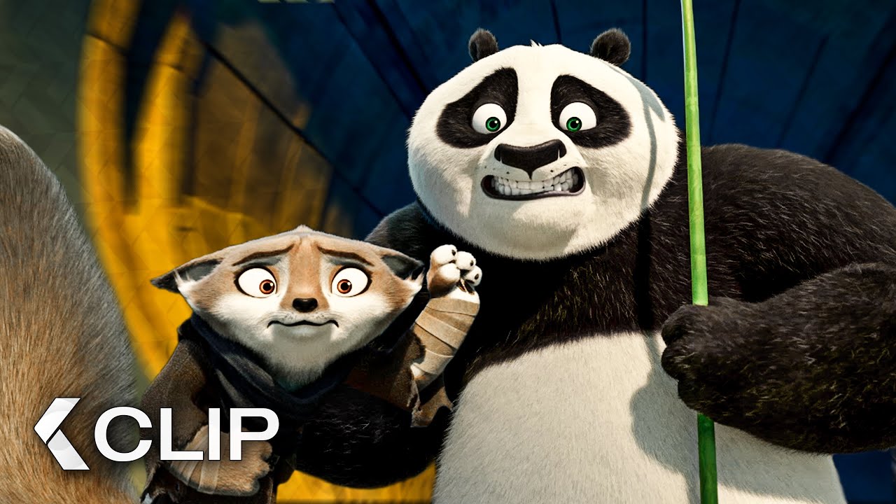 Po muss pupsen! - KUNG FU PANDA 4 Clip & Trailer German Deutsch (2024 ...