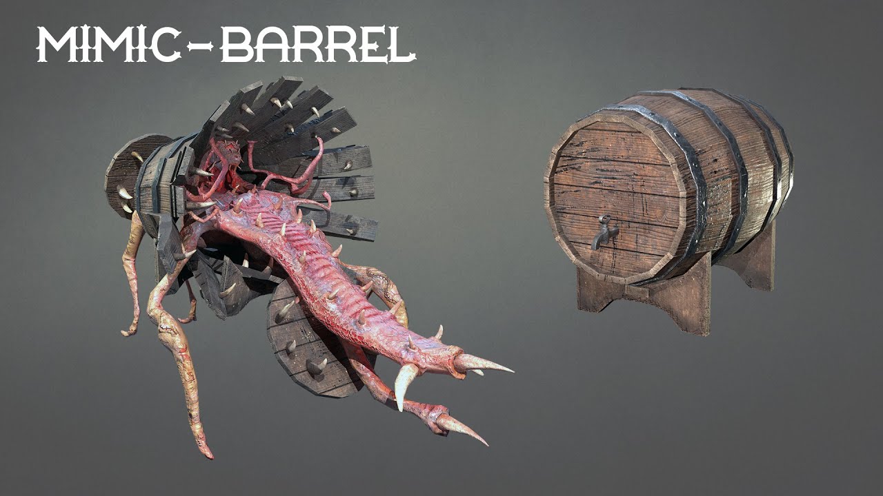 Mimic barrel - YouTube